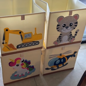 Product 4 Kids Collapsible Toy Storage Bin, Foldable Toy Storage Bin ...