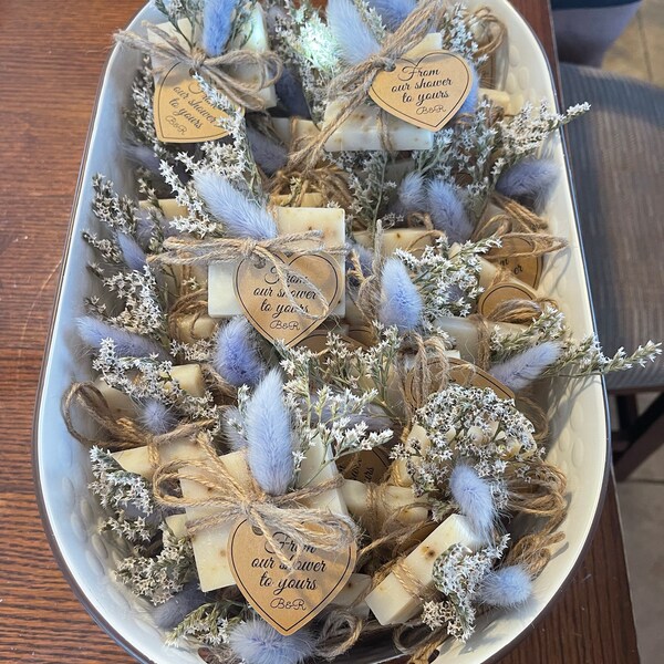 Mix 35 Mini Soaps Baby Shower Favors, Wrapped or Unwrapped, Small Guest ...