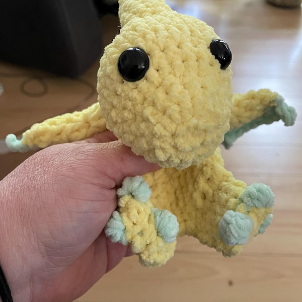 Pterodactyl Snuggler | Dinosaur | PDF Crochet Amigurumi Pattern - Etsy