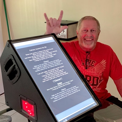 22in Lyrics Prompter Budget Starter Teleprompter Bundle - Etsy