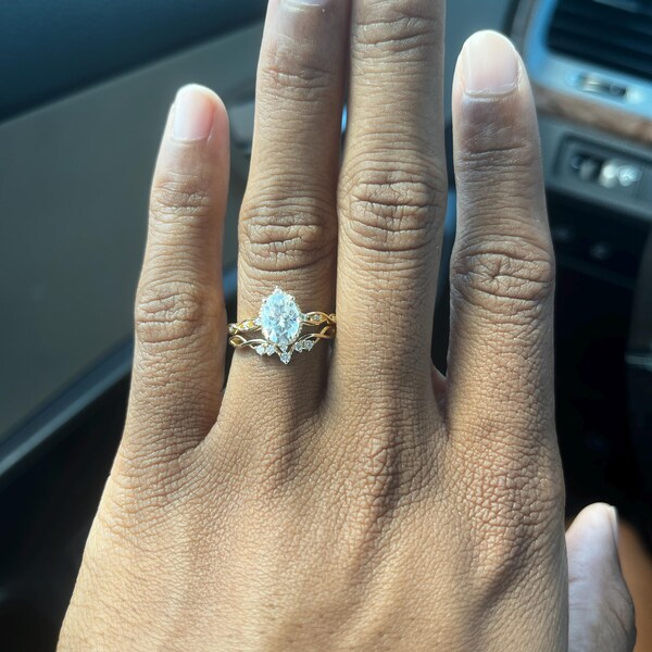 Unique Pink Sapphire Engagement Ring Solid Gold Peach Sapphire Rings for Women Vintage Opal ...