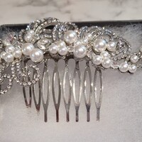 Grey Pearl Drop Necklace, Grey Pearl Pendant, Silver and Pearl Necklace ...