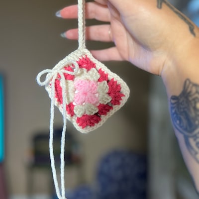 Granny Square Wrap-top Crochet Pattern, Crochet Wrap Top Pattern ...