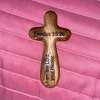 Personalized Healer Healing Cross. Hand-held Palm Praying Cross ...