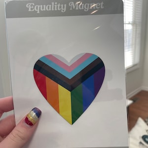 Progressive Pride Flag Magnet Auto Magnet Car Magnet Daniel - Etsy