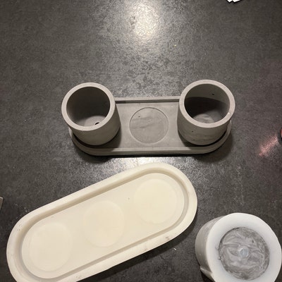 Pendant Lamp Shade Silicone Mold Concrete Lampshade Molds DIY Home ...