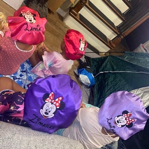 Adjustable Personalized Custom Hair Bonnets/satin Lined - Etsy