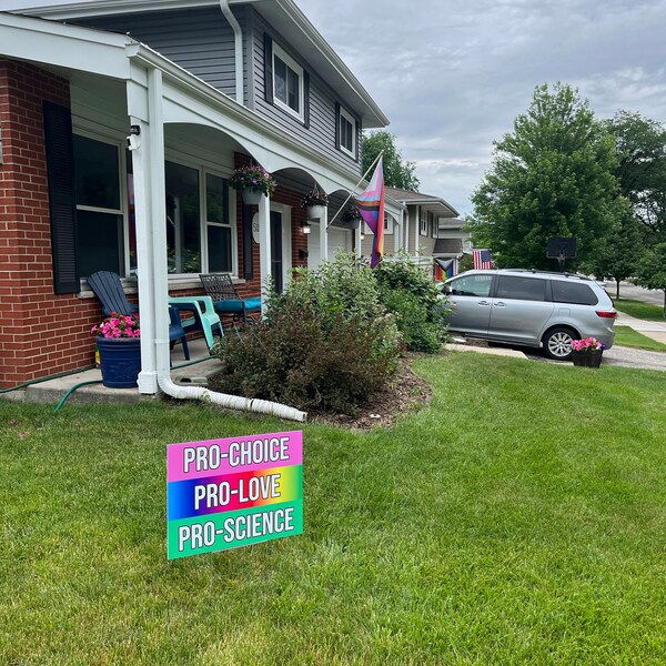 Pro-choice/pro-love/pro-science - Women's Rights / Pro Choice - Double ...