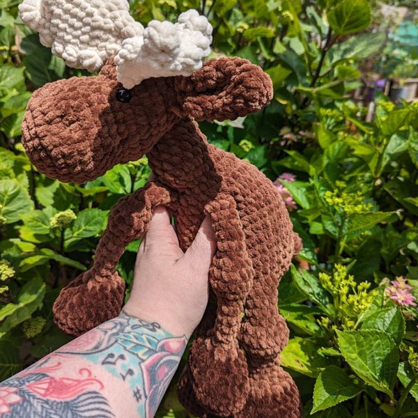 Moose Crochet Pattern - Amigurumi - Etsy