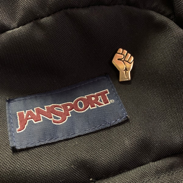 Civil Rights Gold Dipped Pewter Lapel Pin- CC653G- Civil Rights, Black ...