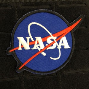 NASA Meatball Patch 3.5 Inch Embroidered Iron-on or Sew-on Badge ...