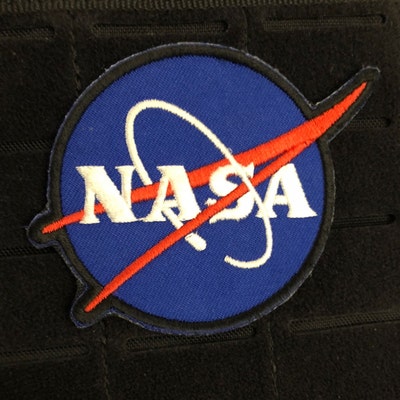 NASA Meatball Patch 3.5 Inch Embroidered Iron-on or Sew-on Badge ...