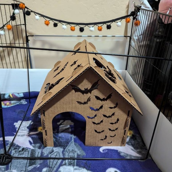 Cardboard Hobbit Style Hidey - Etsy