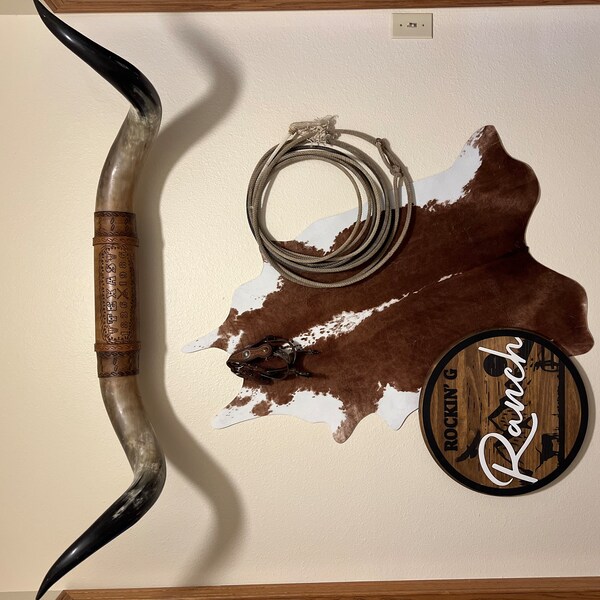 Real Used Cowboy Lariat-lasso Rope-western Decor-farmhouse Decor-rope ...