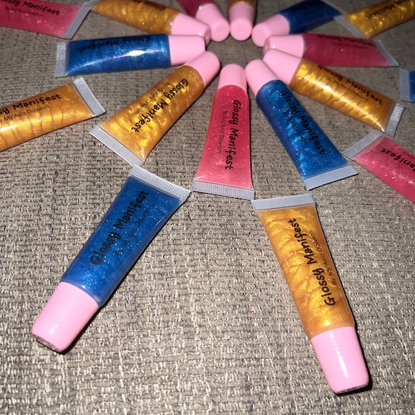 Custom Lip Gloss Labels | Clear Lip Gloss Stickers | Cosmetic Labels ...