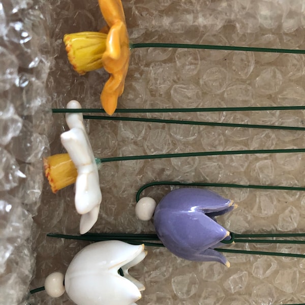 Decorative Ceramic Flowers (1 Pc) | Ceramic Daffodil Flowers | Ceramic ...