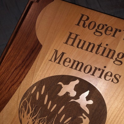 Personalized Hunting Memories Photo Album, Hunting Gift, Duck Hunter ...