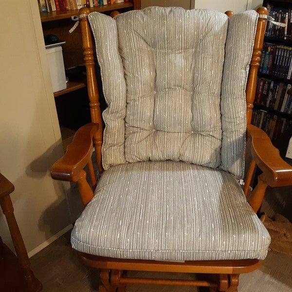 Wingback Rocker Replacement Cushions / 4 Post Rocker Cushions ...