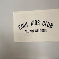 Cool Kids Club, All Are Welcome Vinyl Sticker Inspirational Kids ...