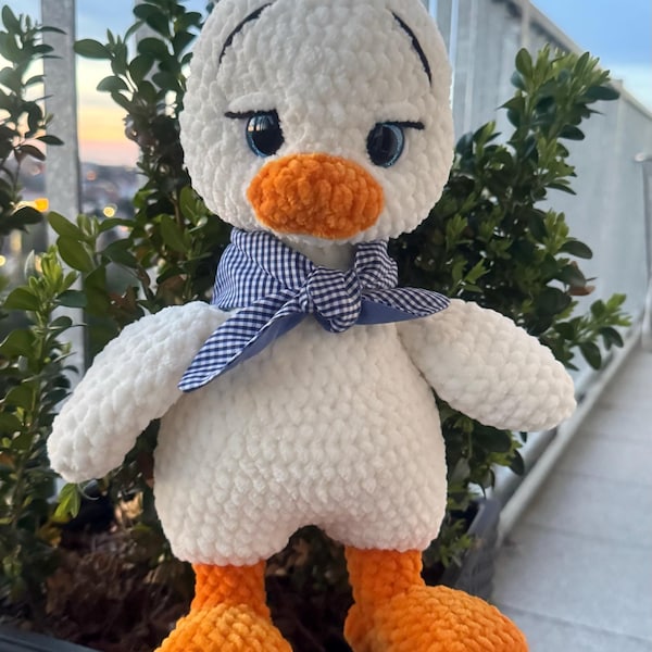 Crochet Pattern / Duck Amigurumi Pattern / Quack Quack Plush Pattern ...