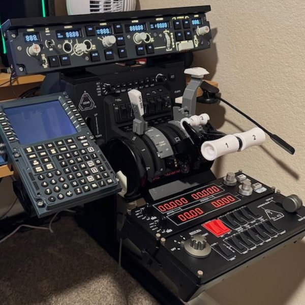 Logitech/saitek Panel Under Mount for Honeycomb Bravo Throttle - Etsy