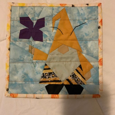 TURTLE ON a LOG Paper Pieced Block Pattern in Pdf - Etsy