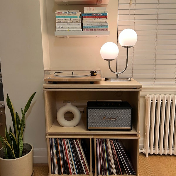 Record Storage Double Wide Box Design Your Own - Etsy