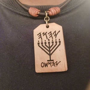 YHWH Bracelet Pictograph Hebrew Behold Nail Behold Hand - Etsy