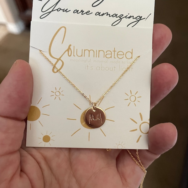 LDS Temple Necklace, Think Celestial LDS Temple Gift, LDS Wedding Gift ...