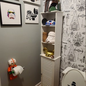 Star Wars Stormtrooper Toilet Paper Holder 3D Printed Star - Etsy