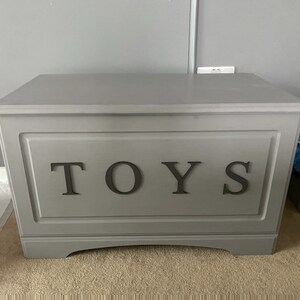 Painted Wooden Letters Names for Toy Boxes Storage and - Etsy