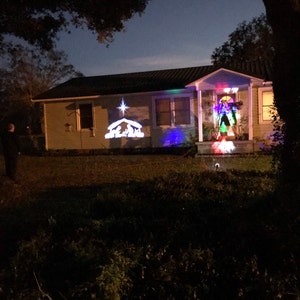 Nativity Scene Projector for Christmas Outdoor Lighting by - Etsy