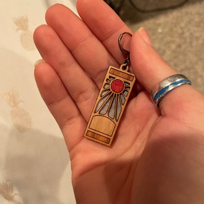 Hanafuda rising Sun Earrings - Etsy