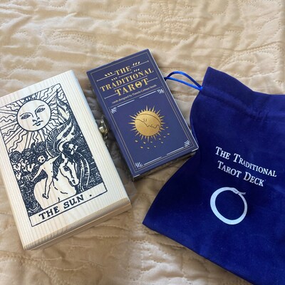 Tarot Cards Deck. the Tarot Cards Gift Set 78 Cards Bag - Etsy