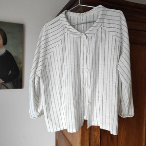 Easy Pattern Oversized Jacket PDF Sewing Pattern for Women Top Shirt ...