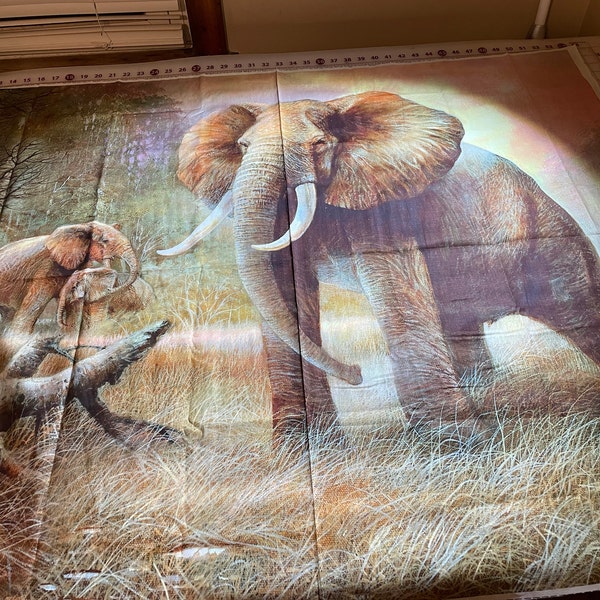 American Beauty Rose 60x60" Digital Panel Cotton Quilt Fabric Oasis ...