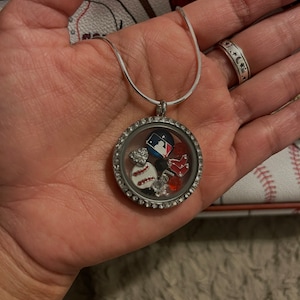 Indianapolis Colts Football Inspired Floating Charm Locket Necklace - Etsy