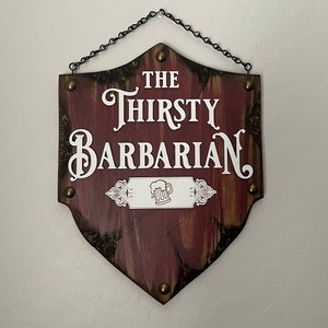 Prancing Pony Wood Tavern Sign LOTR - Etsy