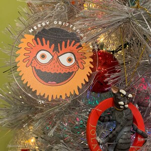 Philadelphia Christmas Ornament, Gritty Holiday Ornament, Gritty Tree ...
