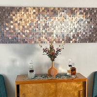 Wood Blocks, Wood Craft Blocks, Square Craft Blocks, Wood Art Blocks, 3 ...