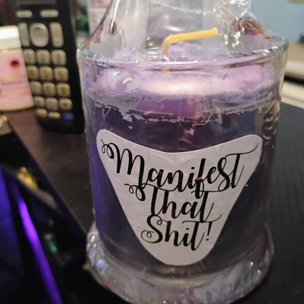 Manifestation Candle, Manifestation Spell, Manifestation Ritual, Law of ...