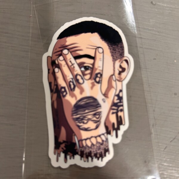 Khaby Lame Sticker, Funny Sticker, Meme Sticker - Etsy