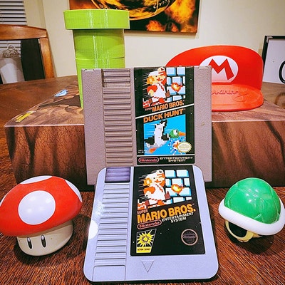 Super Mario Bros NES Coaster Video Game Coaster Nintendo Coaster Mario ...