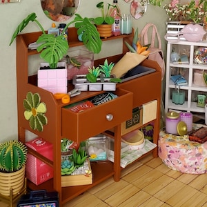 Miniature Plant Stand for Miniverse Lifestyle Home Flowers Succulents ...