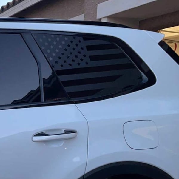 Side Window American Flag Decals (trim to Fit - Universal) - Etsy