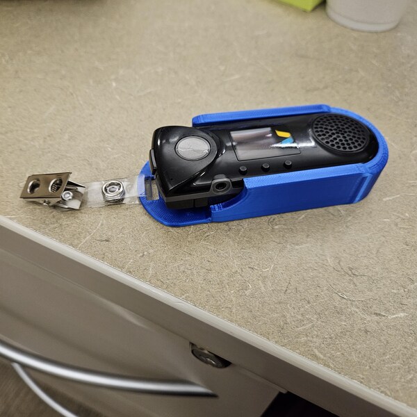 3D Printed Vocera Holder With Clip: Secure Storage for Healthcare Staff ...