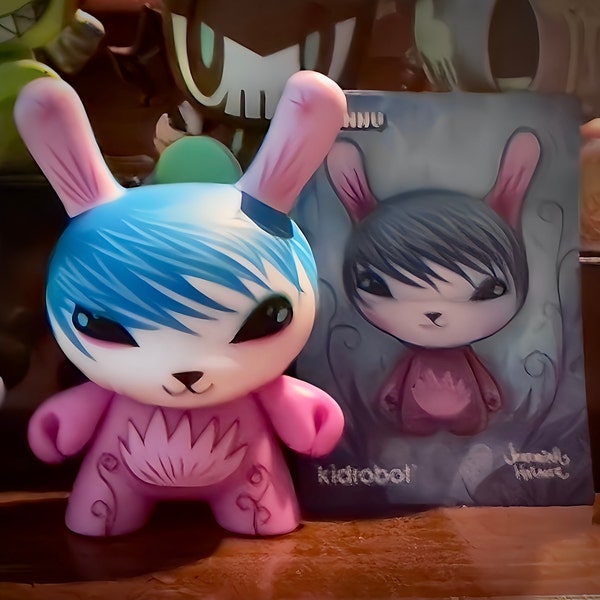 Jon Paul Kaiser "tanegaru - Green" Kidrobot 2012 Series Dunny Art Toy ...