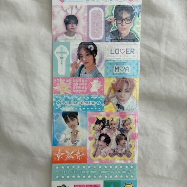 P1harmony Piwon Super, Super, Super Glossy Vinyl Sticker | Aesthetic ...
