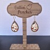Earring Display Stand SVG Earring Stand SVG Glowforge Earring Display ...