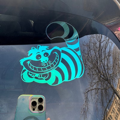 Cheshire Cat Vinyl Sticker/decal - Etsy